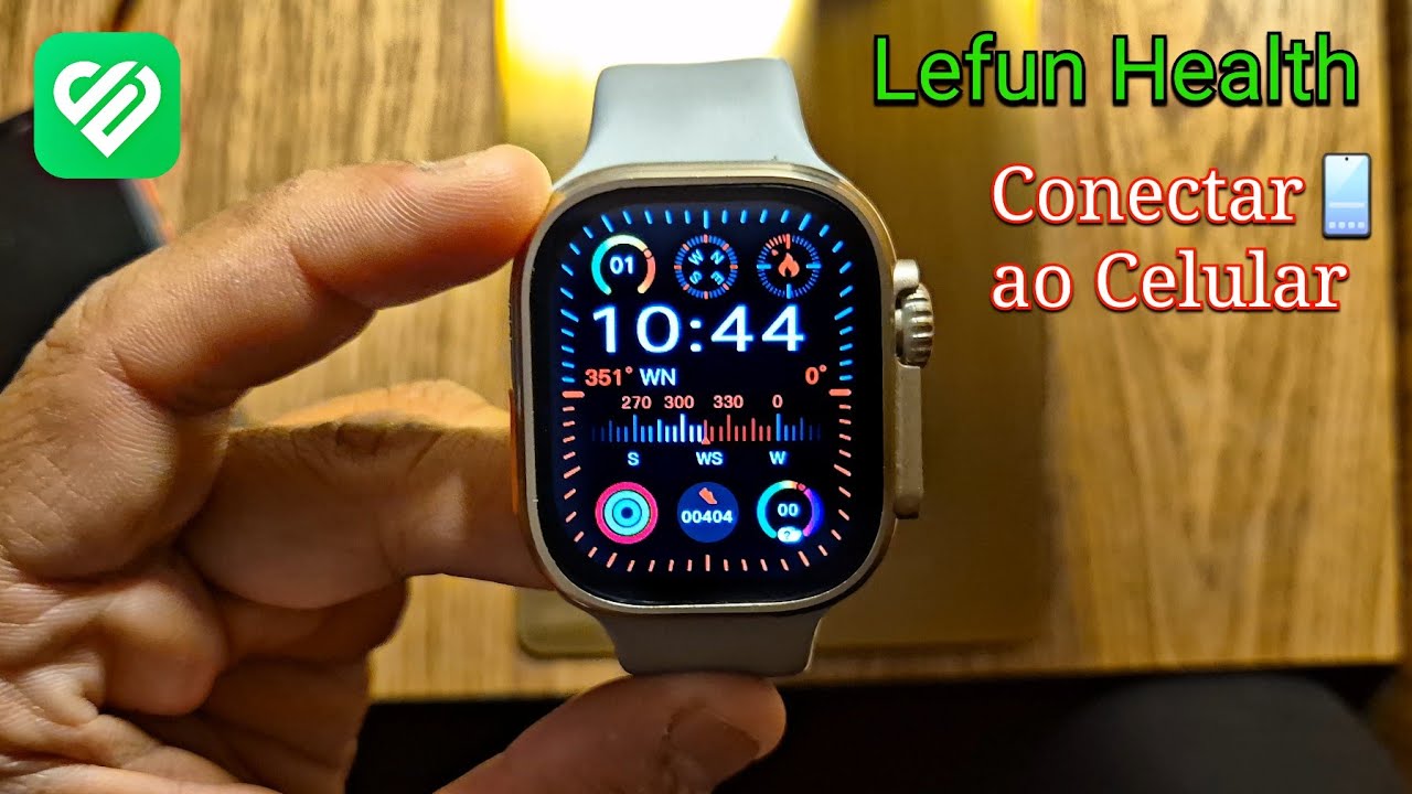 Lefun Health Smart Watch | Relógio Inteligente Conectar ao Celular ...