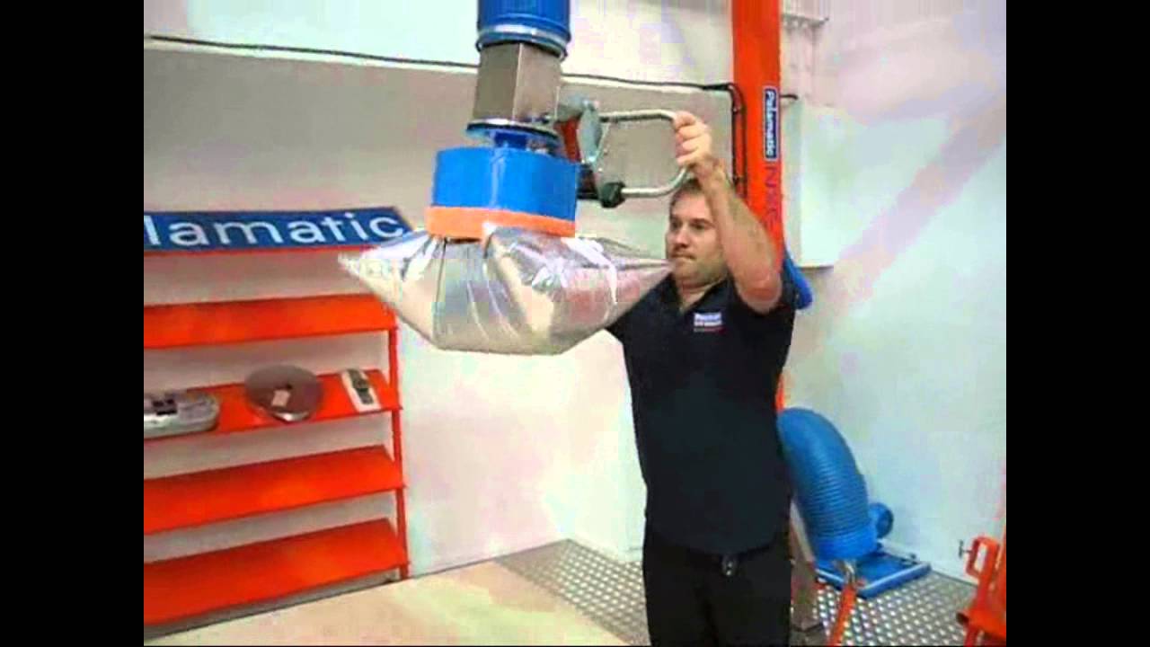 Palamatic NXG Sack Lifter - YouTube