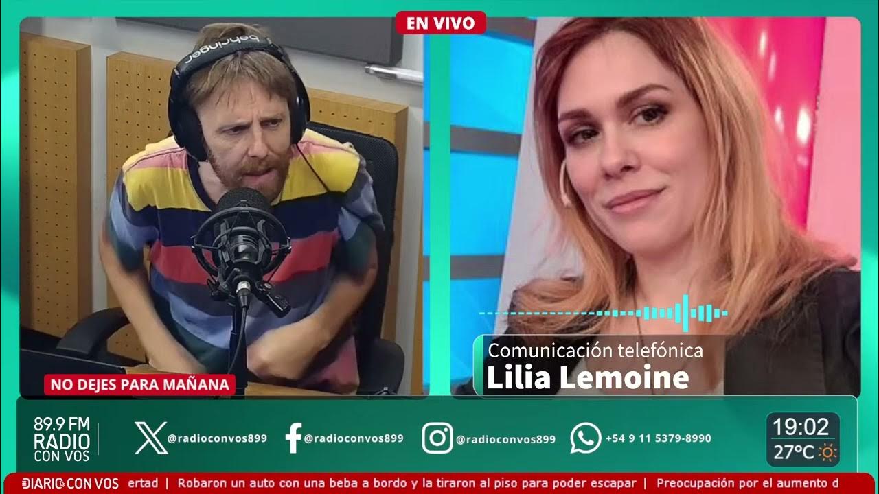 Lilia Lemoine - Diputada nacional por La Libertad Avanza | No Dejes Para Mañana - YouTube