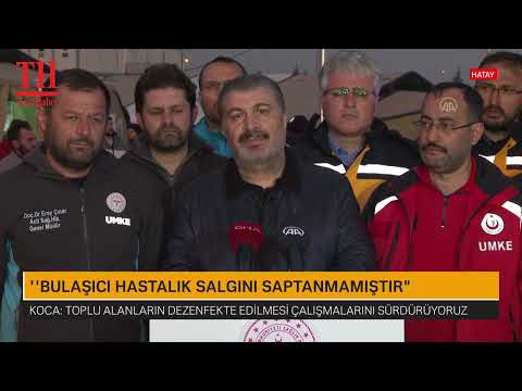 BAKAN KOCA'DAN İÇME SUYU AÇIKLAMASI