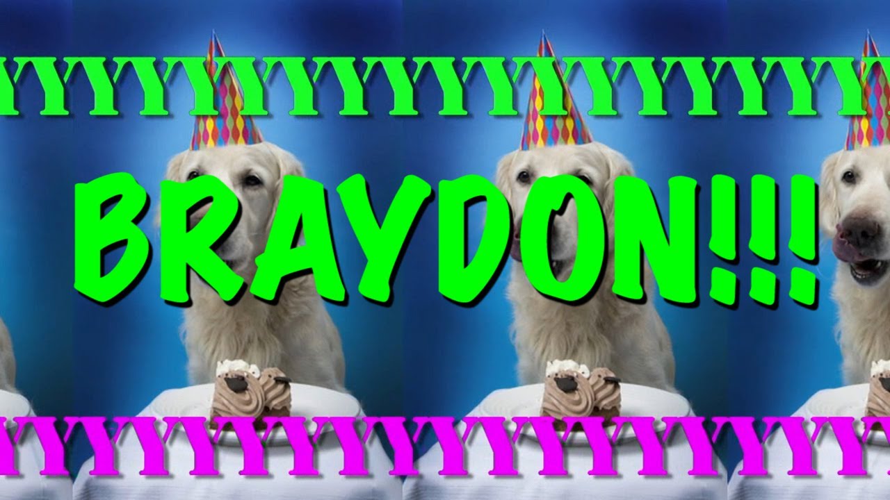 HAPPY BIRTHDAY BRAYDON! - EPIC Happy Birthday Song - YouTube