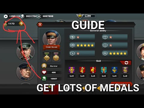 Easiest Ways to get Medals in World Conqueror 3