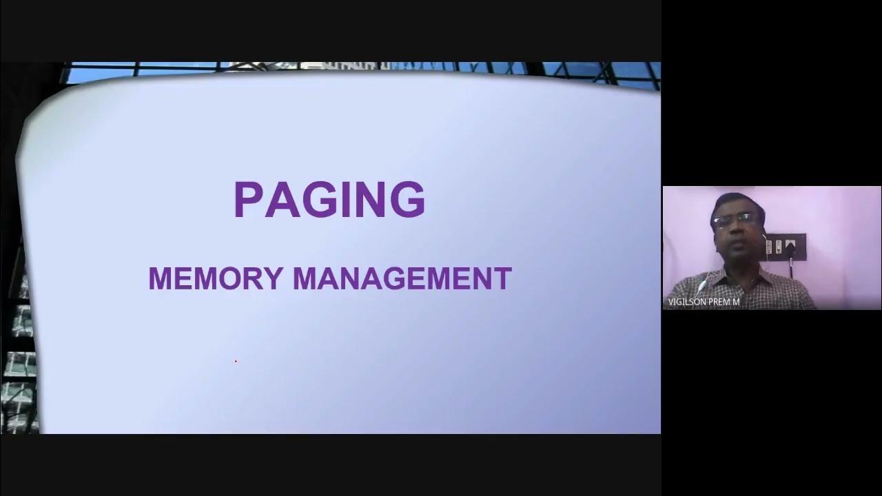 Paging Memory Management - YouTube