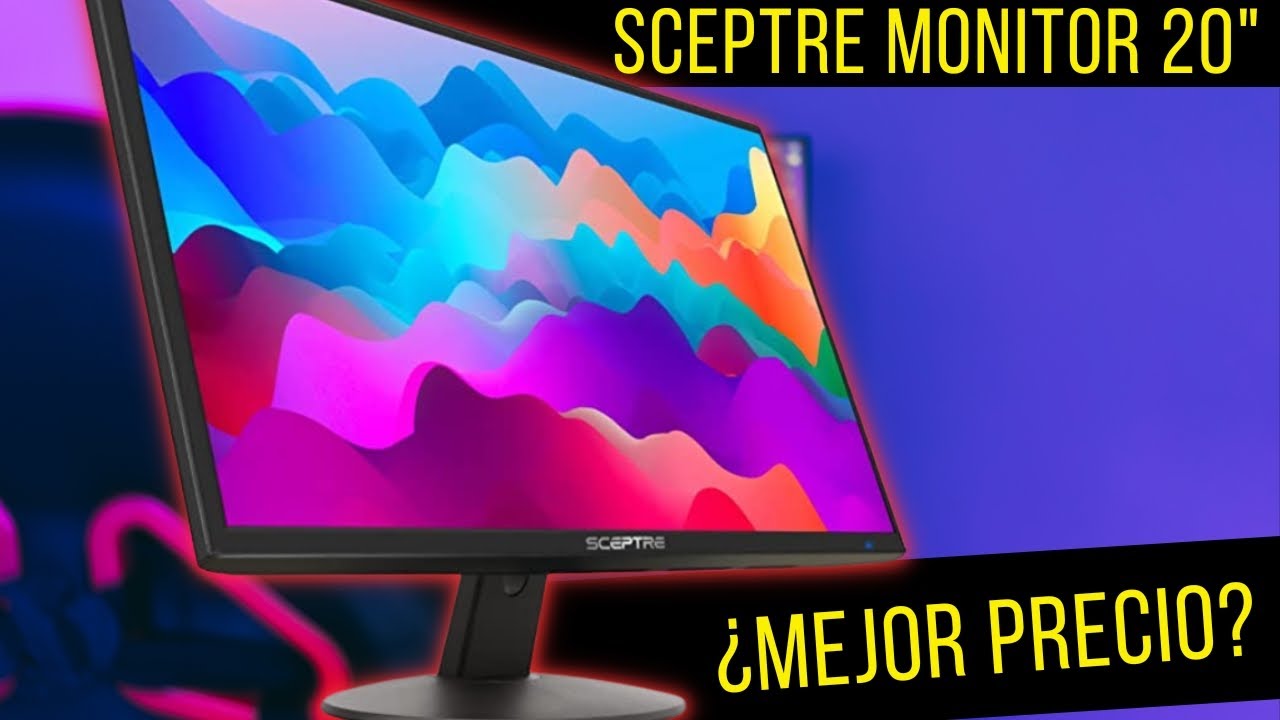 🎖 Monitor Sceptre 20" a Precio Más Bajo, Review y Características Home ...