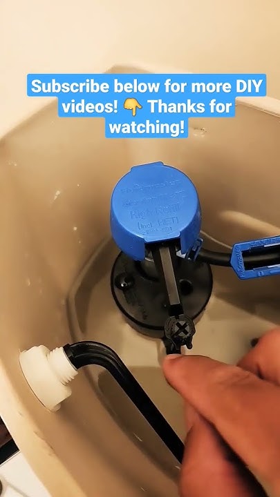 Weak Toilet Flush? Simple and Easy Fix! - YouTube