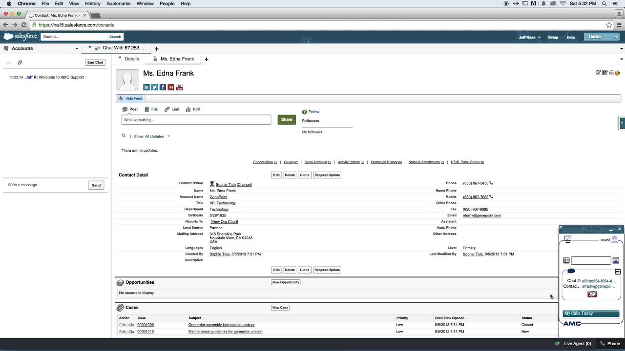 AMC Adapter for Salesforce.com (Blended Agent) - YouTube