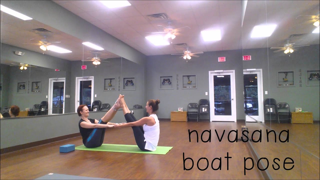 Partner Yoga Boat Pose - YouTube