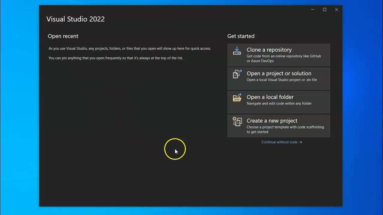 Configuring Visual Studio Settings - YouTube