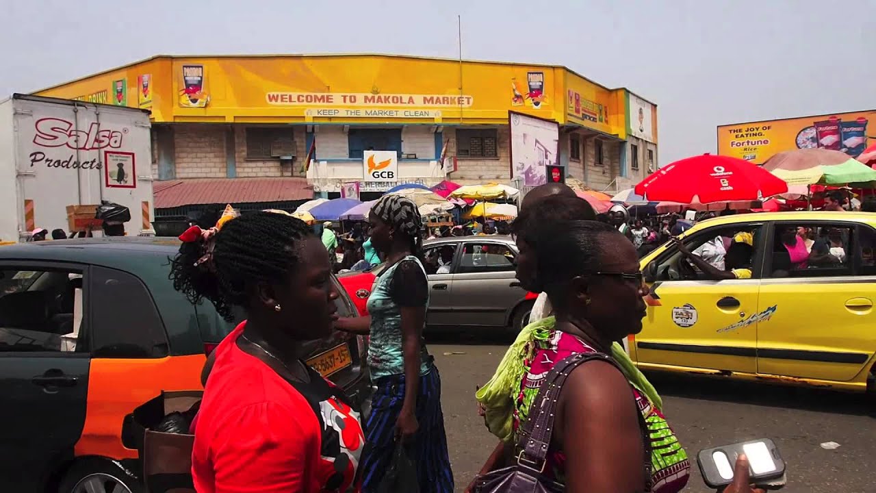 Makola Market - YouTube