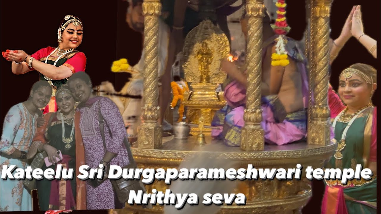 My daughter’s Nrithya seva at Kateelu Sri Durgaparameshwari temple ft ...