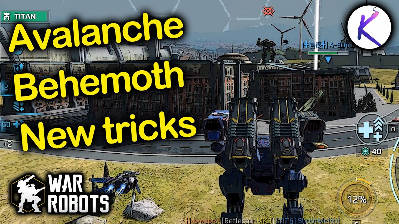 new Tricks for Avalanche Behemoth War Robots gameplay WR new Robot ...