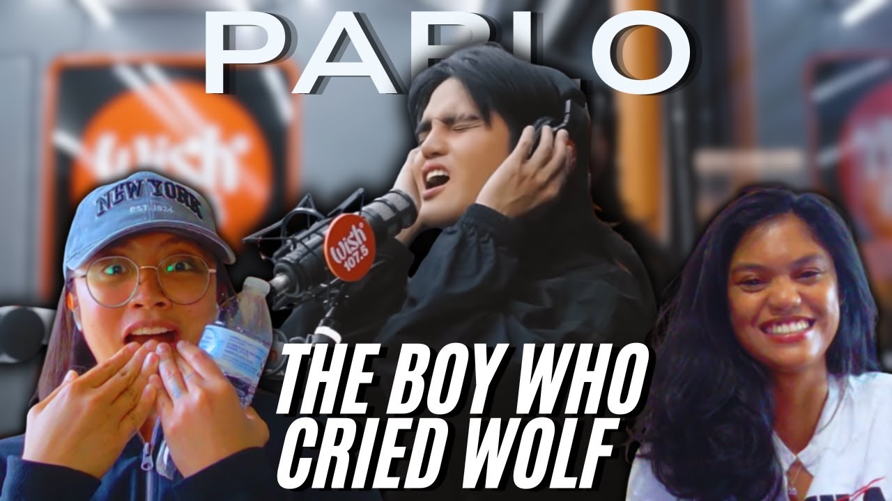 We Love this! PABLO performs "The Boy Who Cried Wolf" LIVE on Wish 107. ...