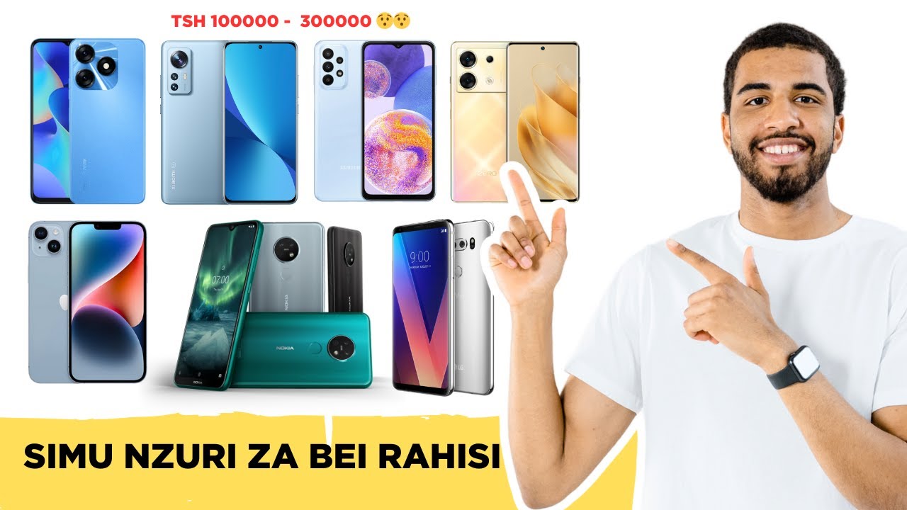 SIMU 10 ZA BEI RAHISI ZENYE KAMERA NZURI NA MUONEKANO MZURI SANA 2025, TSH LAKI 2 - LAKI 3 TU 😮 ...