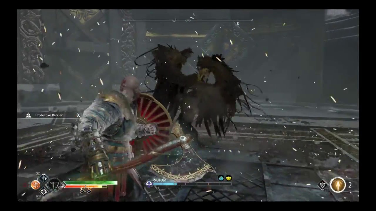 God of War - 1st Playthrough - Valkyrie: Olrun - YouTube