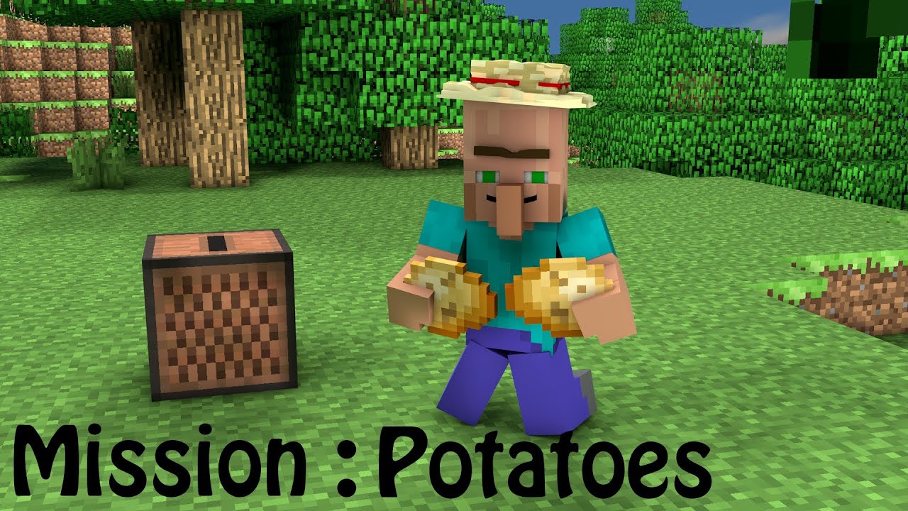Mission : Potatoes - A Minecraft Animation - YouTube