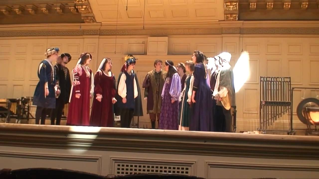 ABRHS Madrigals Boston Symphony Hall Performance (1/2) - YouTube
