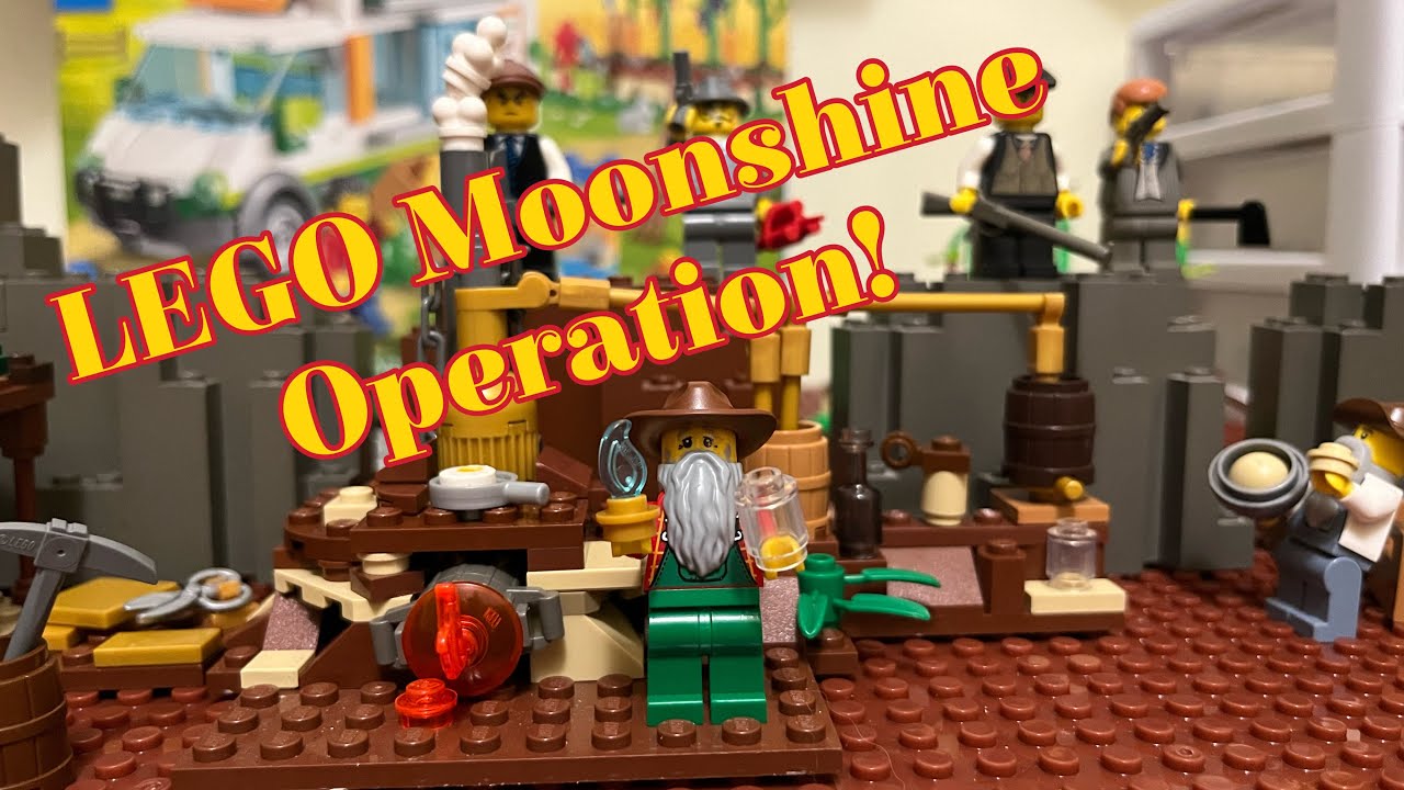 LEGO Moonshine Operation MOC Part 1 - YouTube
