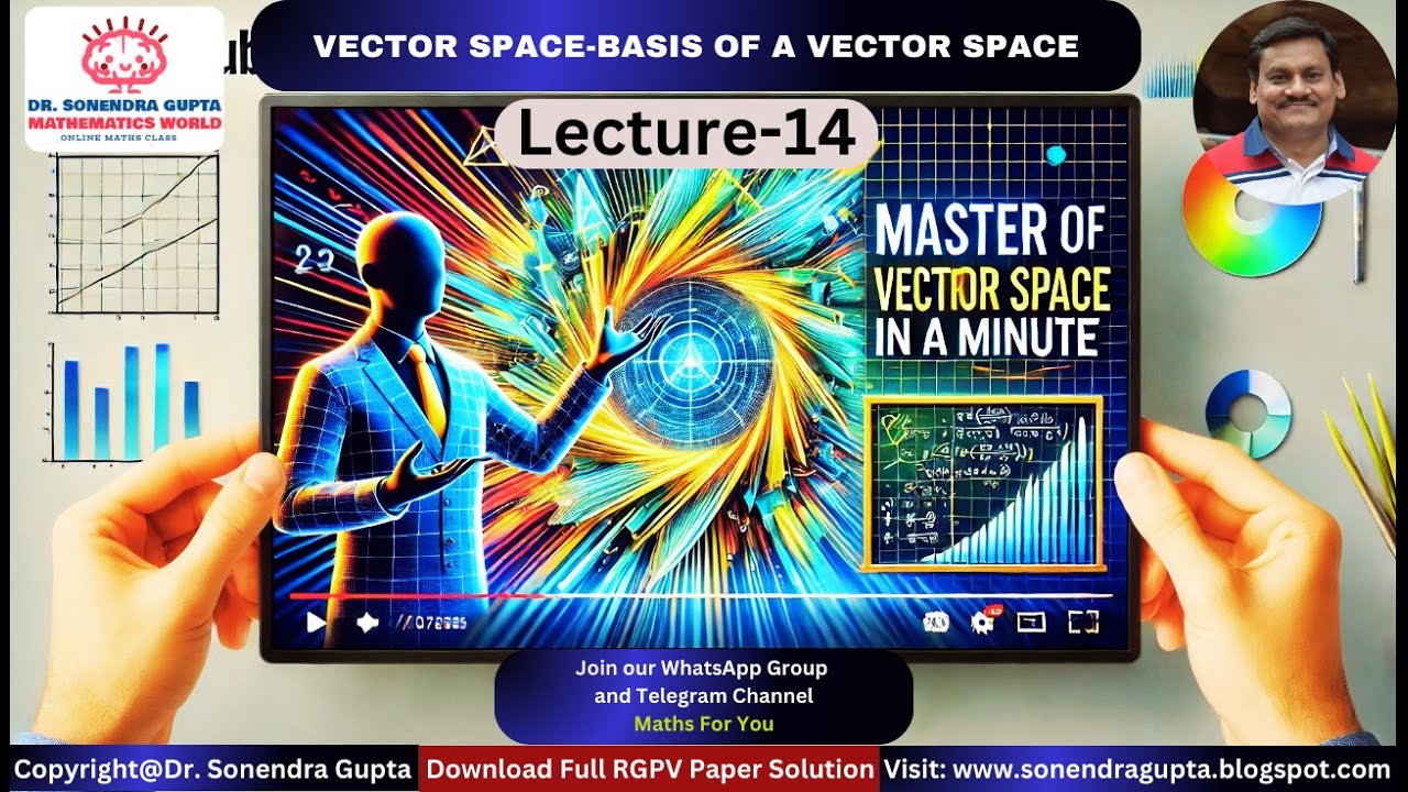 || Linear Algebra-Vector Space || Problems on Basis of a Vector Space ...