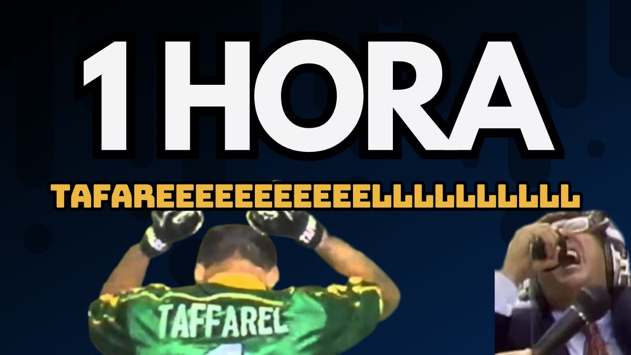 1 HORA de TAFFAREEEEEEELLLLLLLLLLL!!! SAI QUE É SUA TAFFAREL - GALVÃO ...