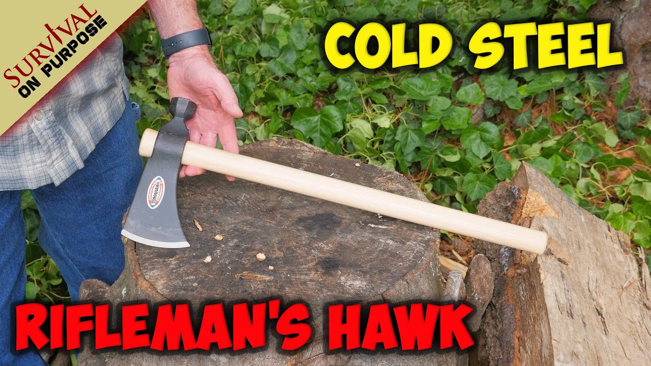 Cold Steel Tomahawk Throwing - Rifleman's Hawk - YouTube