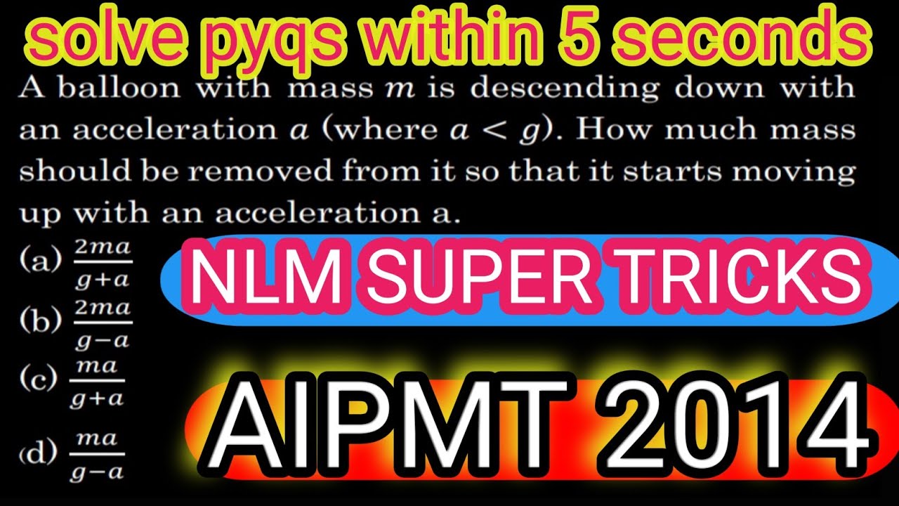 Supercharge Your NEET & JEE Prep with These physics super Tricks! / NLM ...