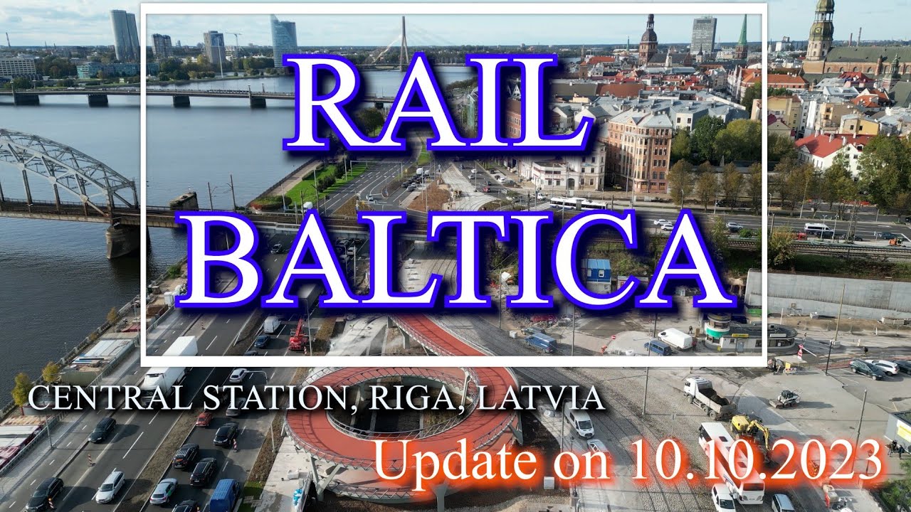 Rail Baltica Riga | Construction of the Central Station Riga | Latvia ...