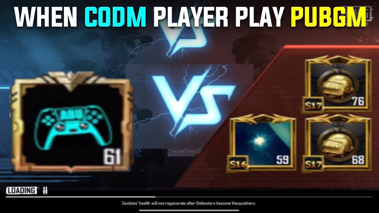 CODM PLAYER VS 3 PUBGM CONQUEROR😤 in PUBG MOBILE - YouTube