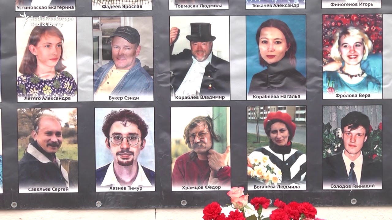 Victims Remembered On Anniversary Of Moscow Theater Crisis - YouTube