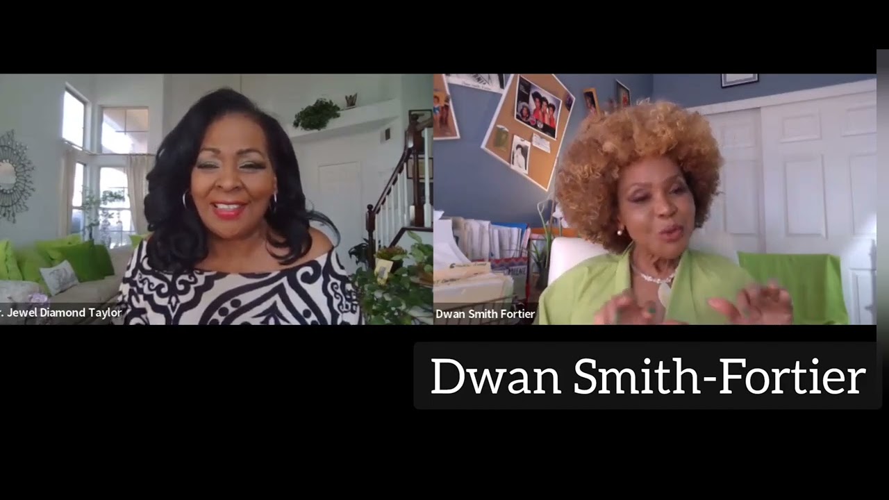 Women's history month spotlight - Dwan Smith Fortier INNERview with Jewel Diamond Taylor - YouTube