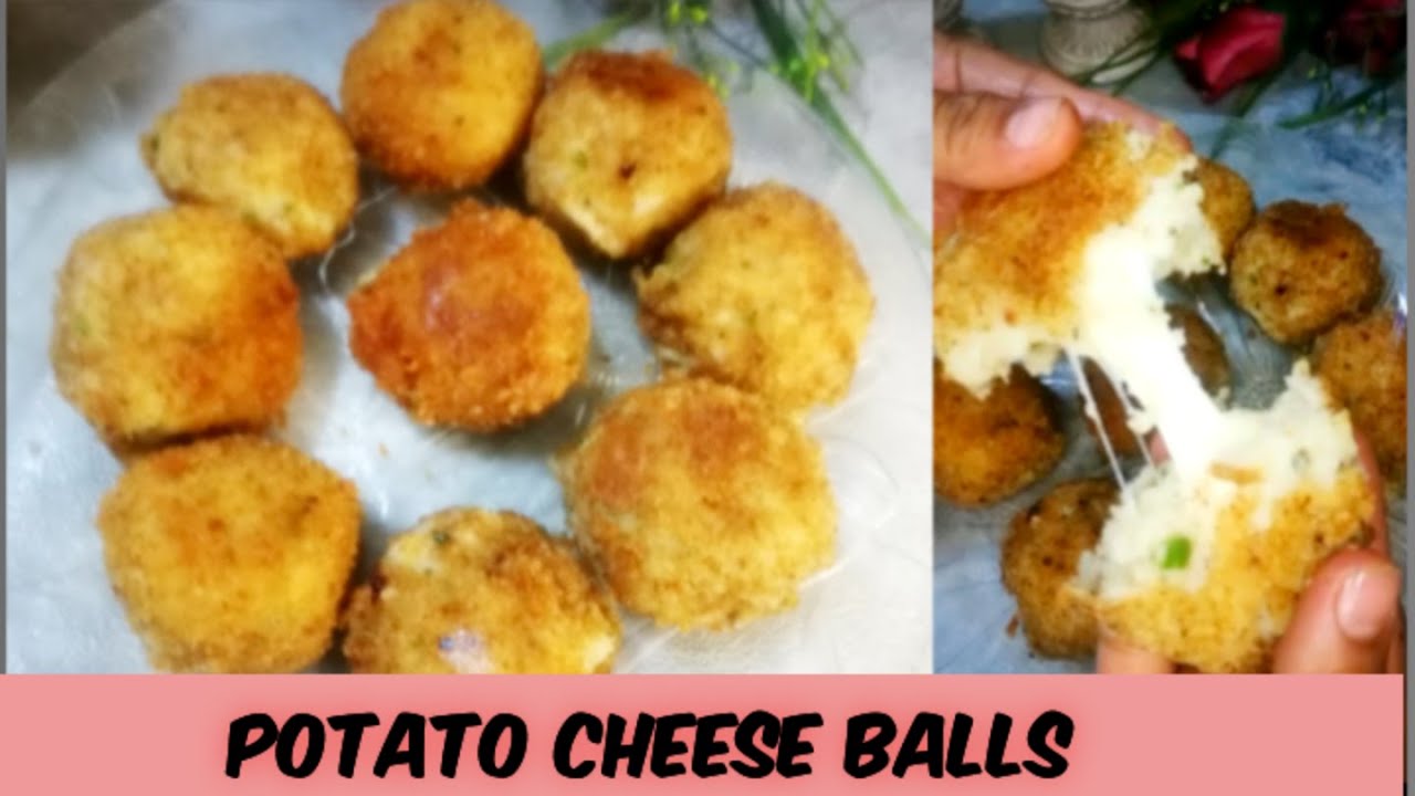 POTATO CHEESE BALL | CRISPY POTATO CHEESE BALL | CRISPY & CHESSY POTATO ...