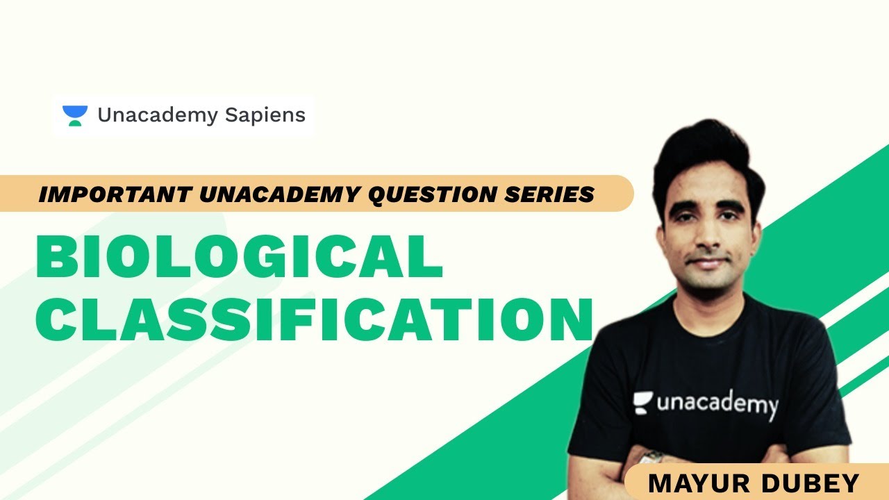 Important Unacademy Question Series : Biological Classification | Mayur ...
