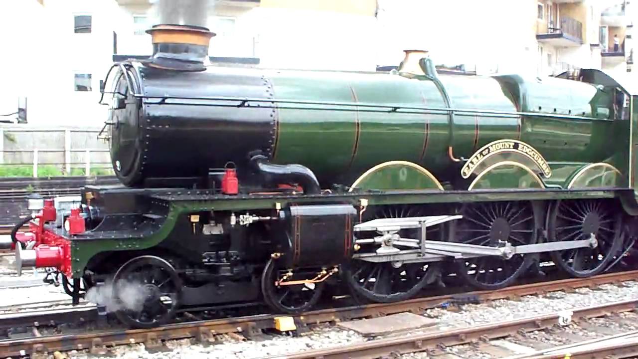 (HD) Castle 5043 Earl Of Mount Edgecombe Storms Out Of London Marlybone ...