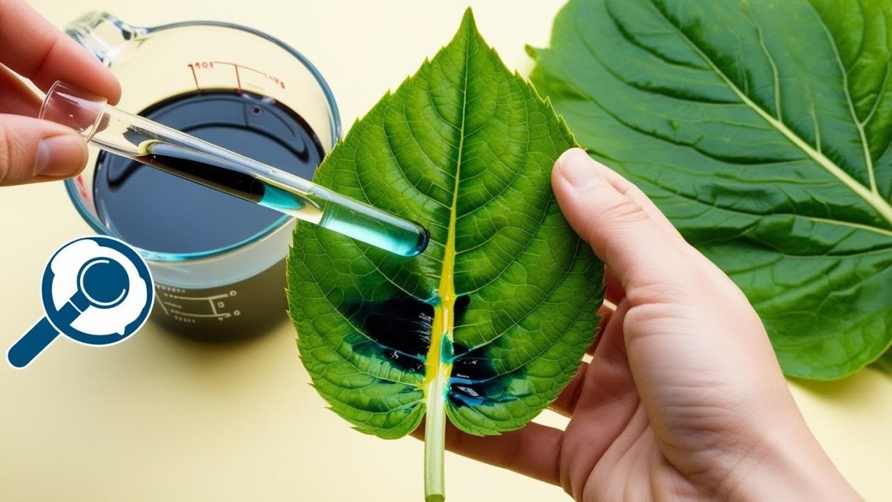 "Starch Test in Leaves 🌿 | Easy Science Experiment for Students!" - YouTube