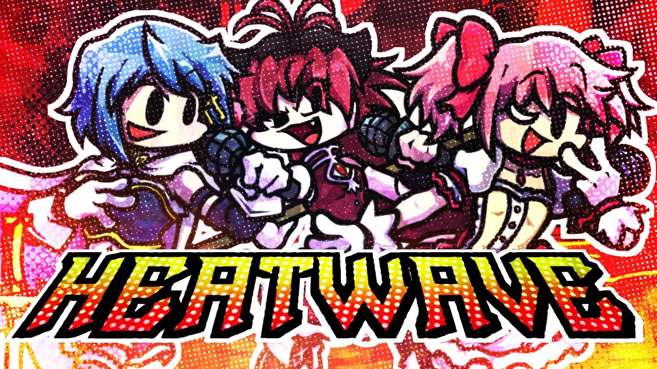 [FNF] Heatwave but Sayaka & Kyoko vs Madoka sings it - YouTube