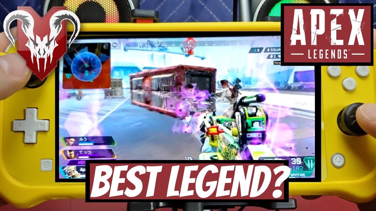 Best Switch Lite Legend? Apex Legends Nintendo Switch Lite Gameplay #24 ...