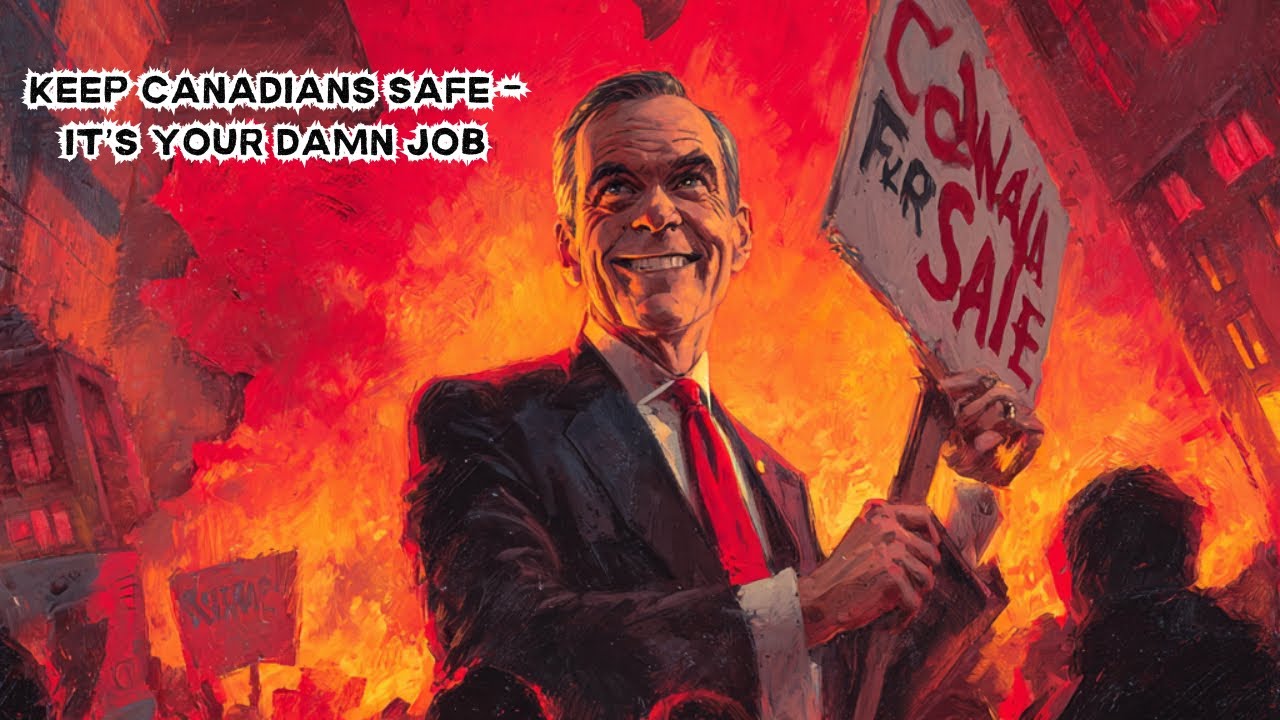 Crime in Canada EXPLODES under Liberal leadership - do your damn job ...