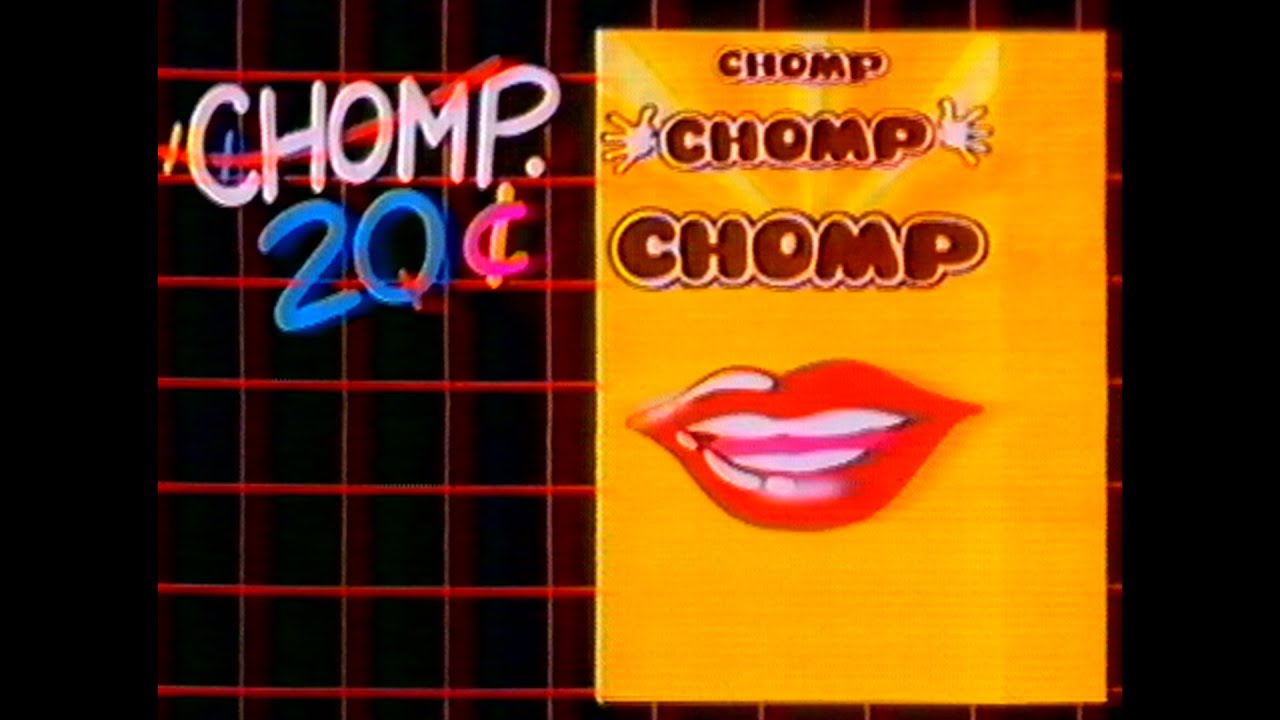 Chomp (Chocolate Bar) - Australian TV AD 1980s - YouTube