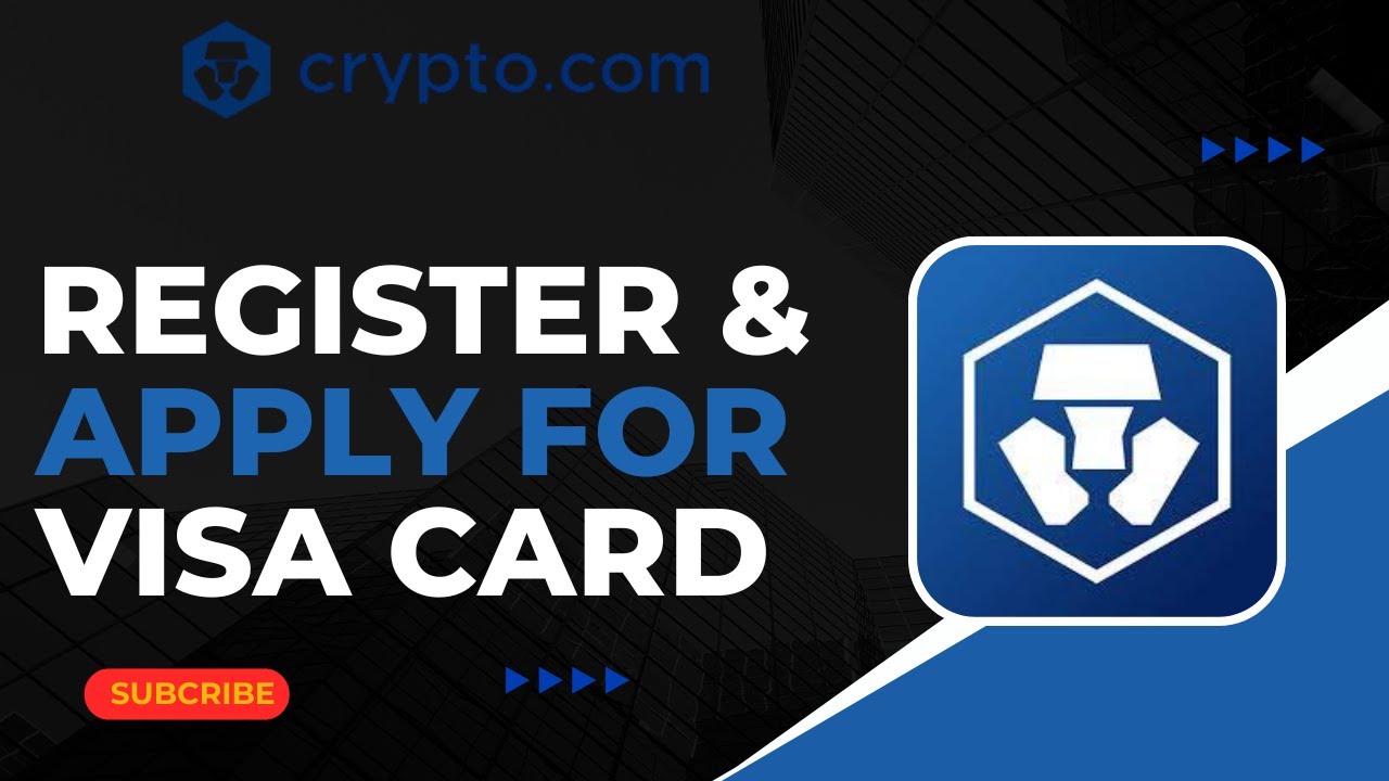 How to Register and Apply for Crypto.com Visa Card ! - YouTube