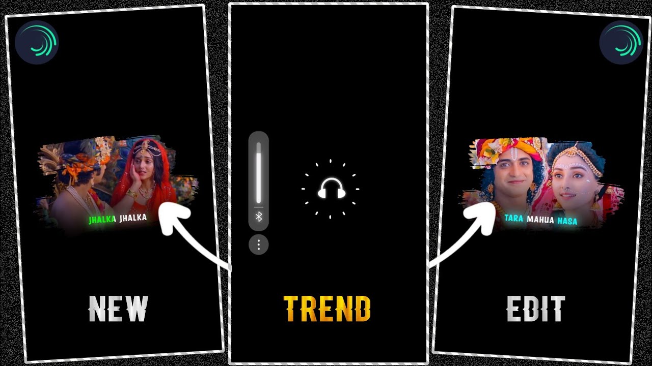 New Viral Instagram Reels Video Editing In Alight motion || Volume Bar ...