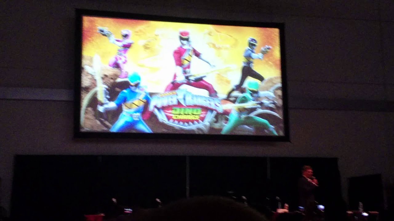 Power Rangers Dino Charge cast revealed at Power M - YouTube