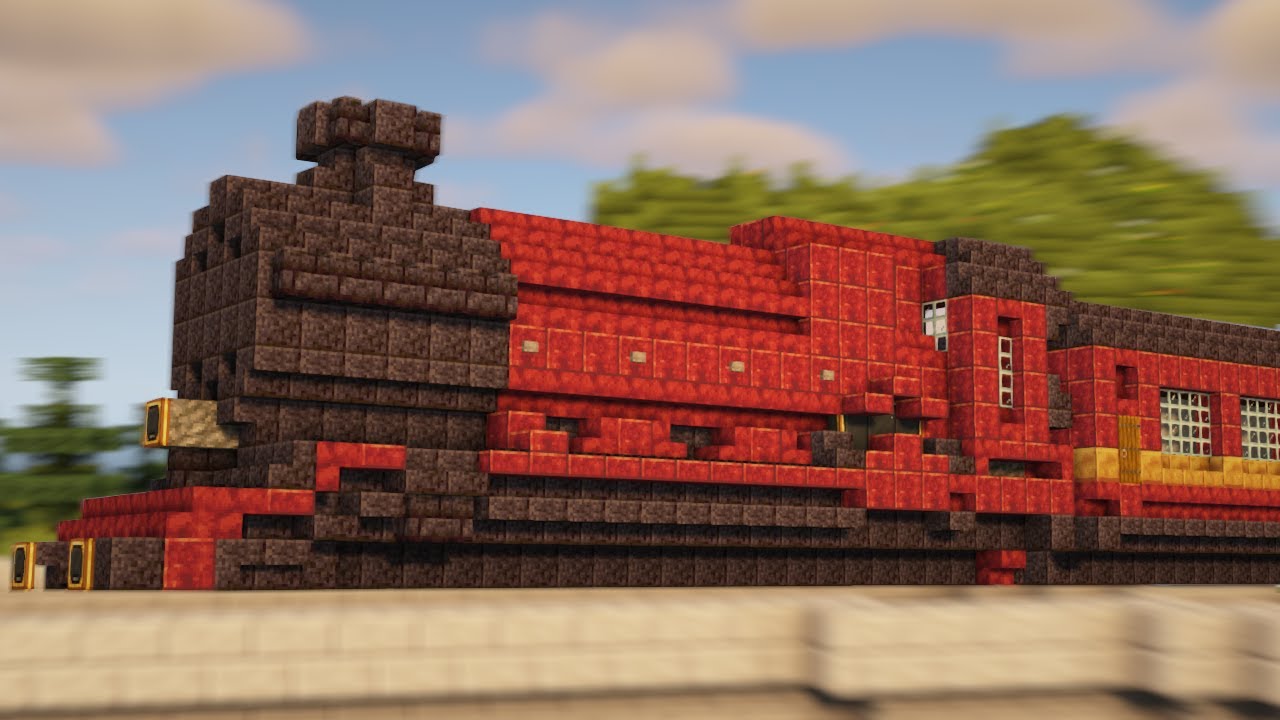 I Made a Working Hogwarts Express in Minecraft (Create Mod) - YouTube
