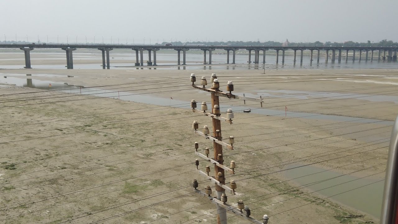 Prayagraj Pull / Allahabad gana / prayagraj braj / Allahabad railway ...