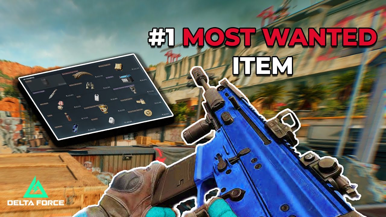 I Found the MOST WANTED Item In Delta Force - YouTube