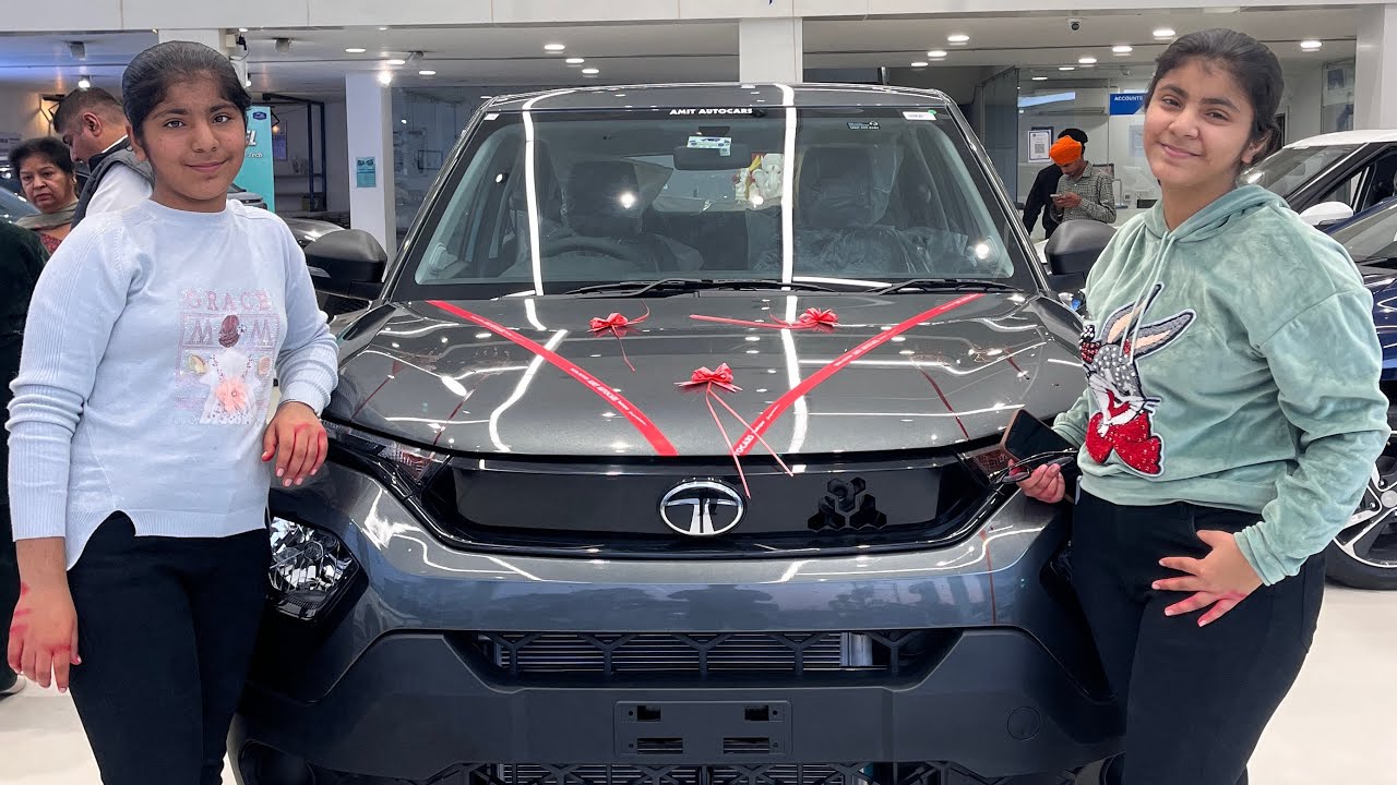 New Tata Punch Pure || Base Model || Tata Punch Pure Daytona Grey ...