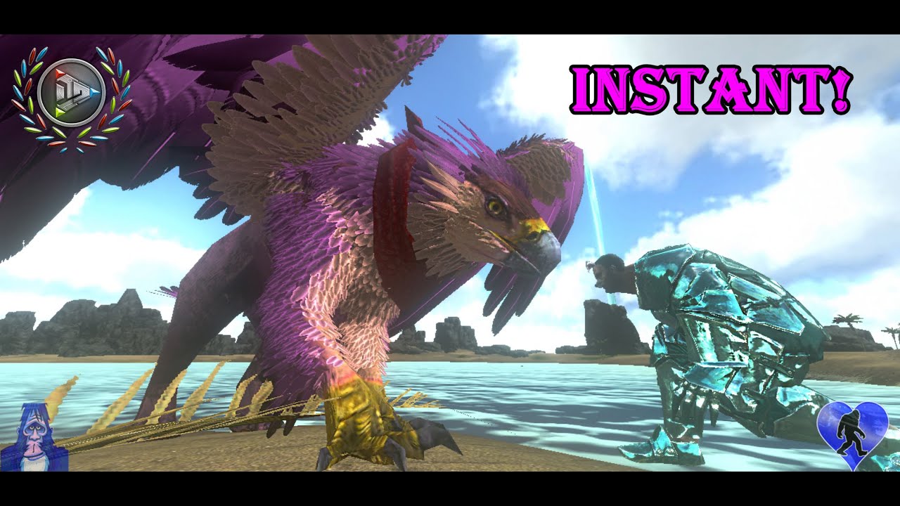 How To Instant Tame A Griffin Ark Mobile Youtube