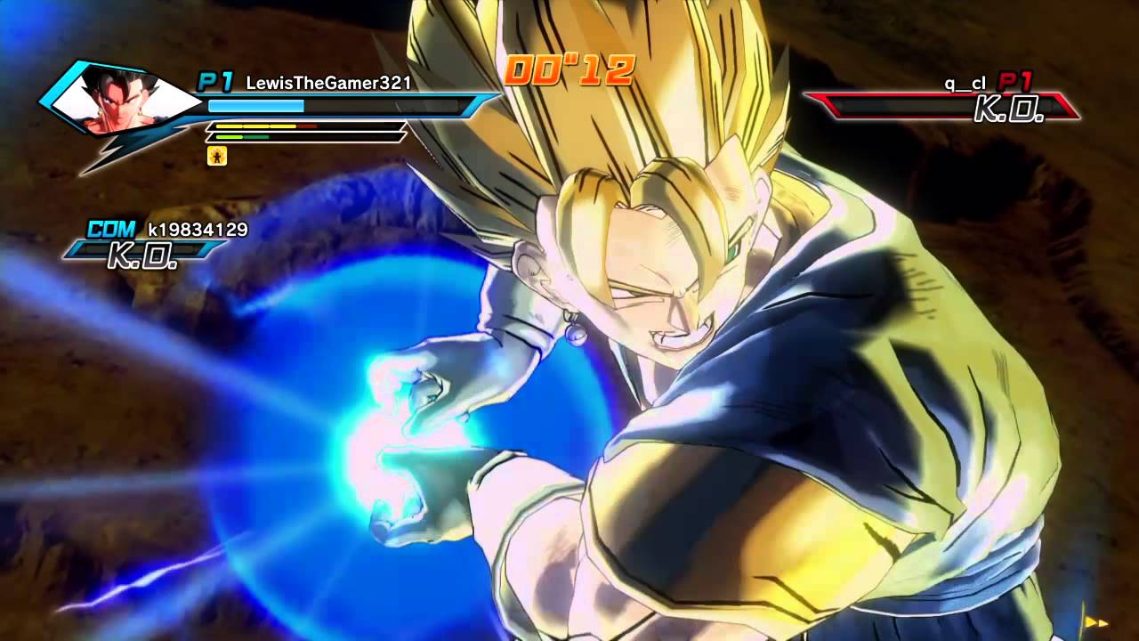 Super Vegito's Super Ultra Hyper Perfect God Kamehameha! - YouTube