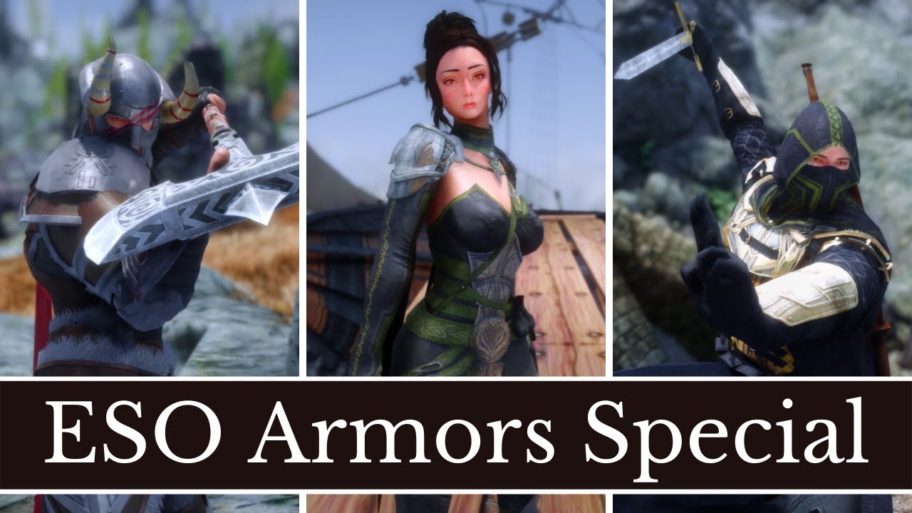 Skyrim Mods Weekly #17 - Elder Scrolls Online Special - Altmer, Breton ...