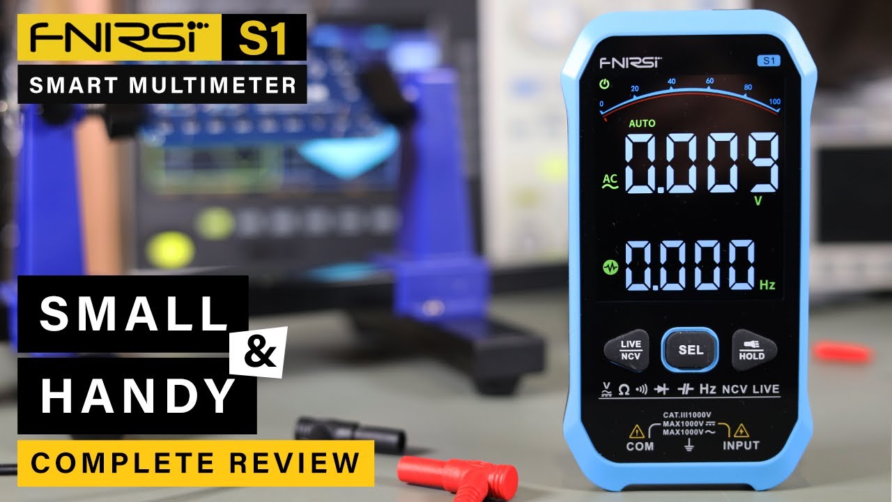 FNIRSI S1 Smart Multimeter⭐Complete Review! - YouTube