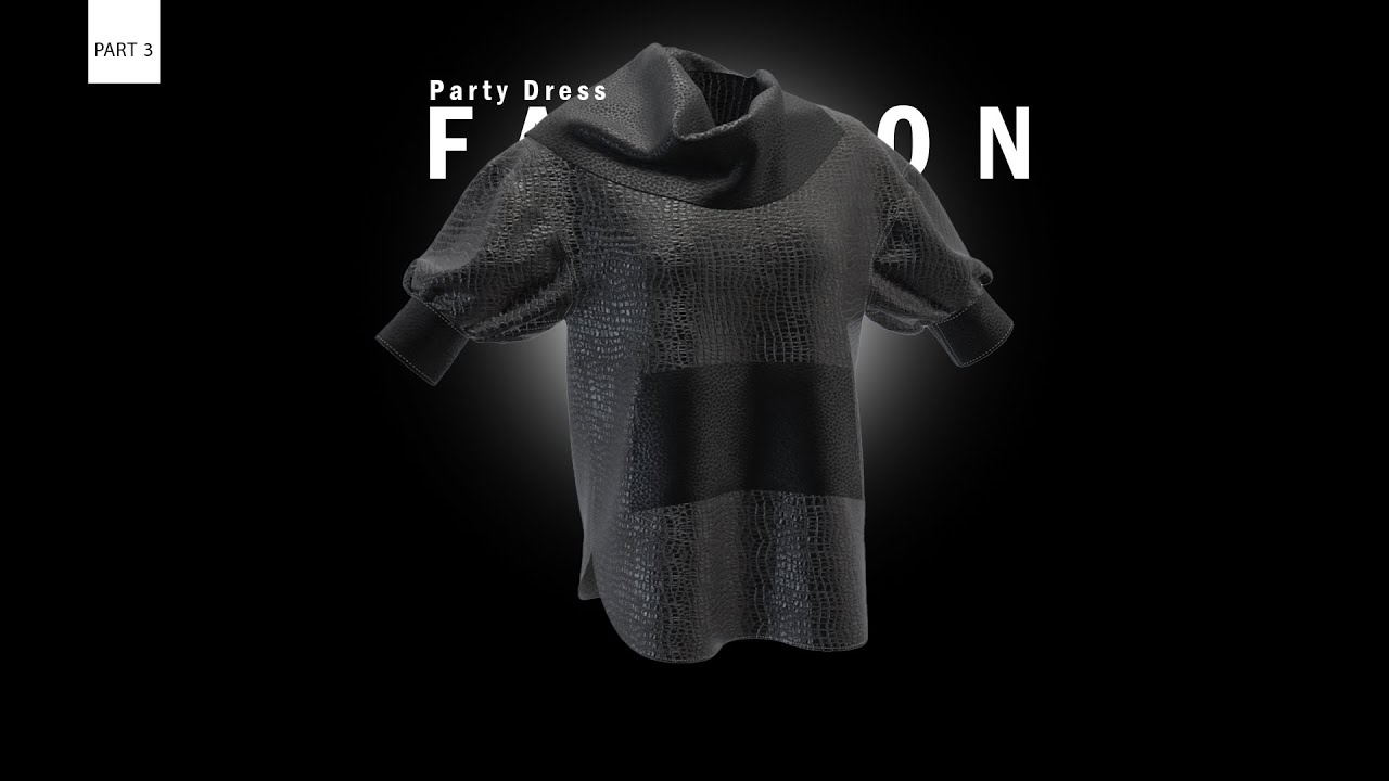 Fashion / clo3D / blender / part 3 - YouTube
