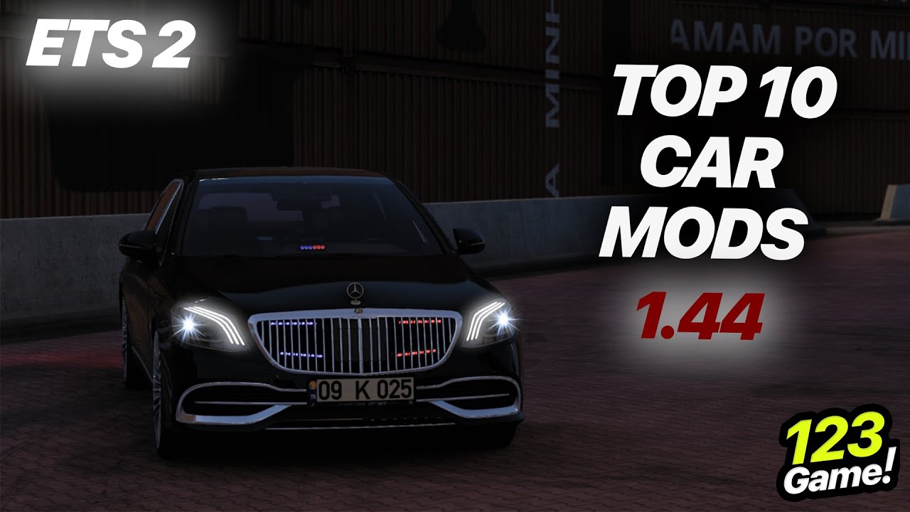 ETS2 | TOP 10 CAR MODS 1.44 | Euro Truck Simulator 2 Mods - YouTube
